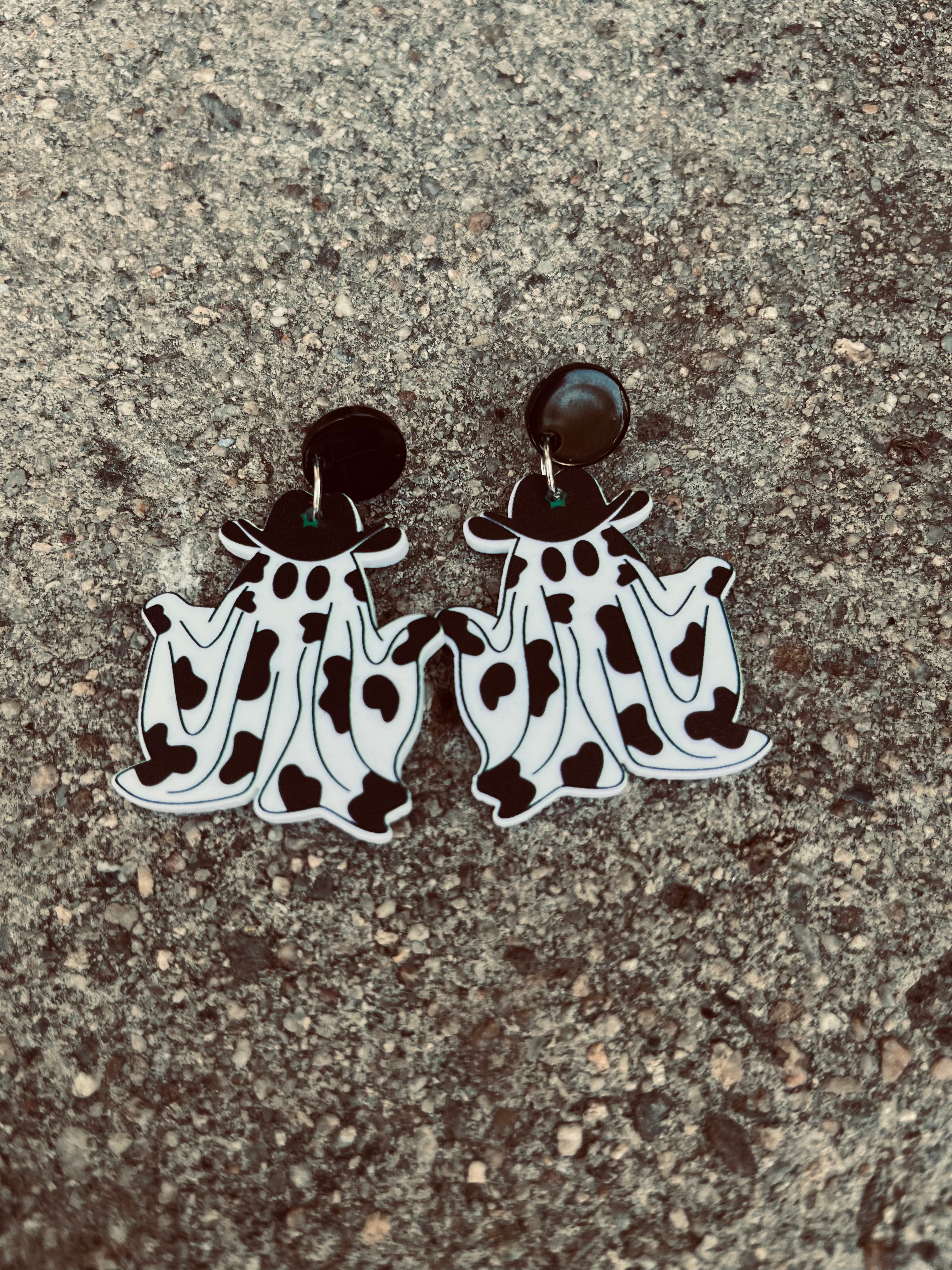 The cow print ghosts – Bling N’ Spurs Boutique